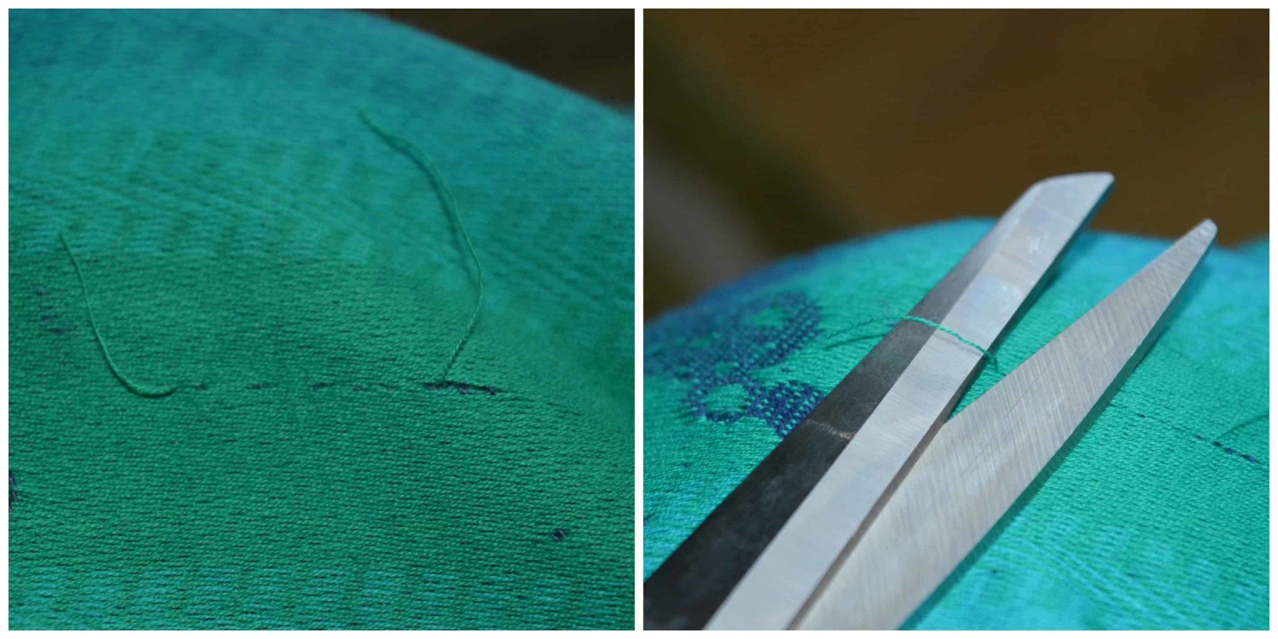 Mending Long Pulled Threads On Your Woven Wrap ⋆ Firespiral Slings
