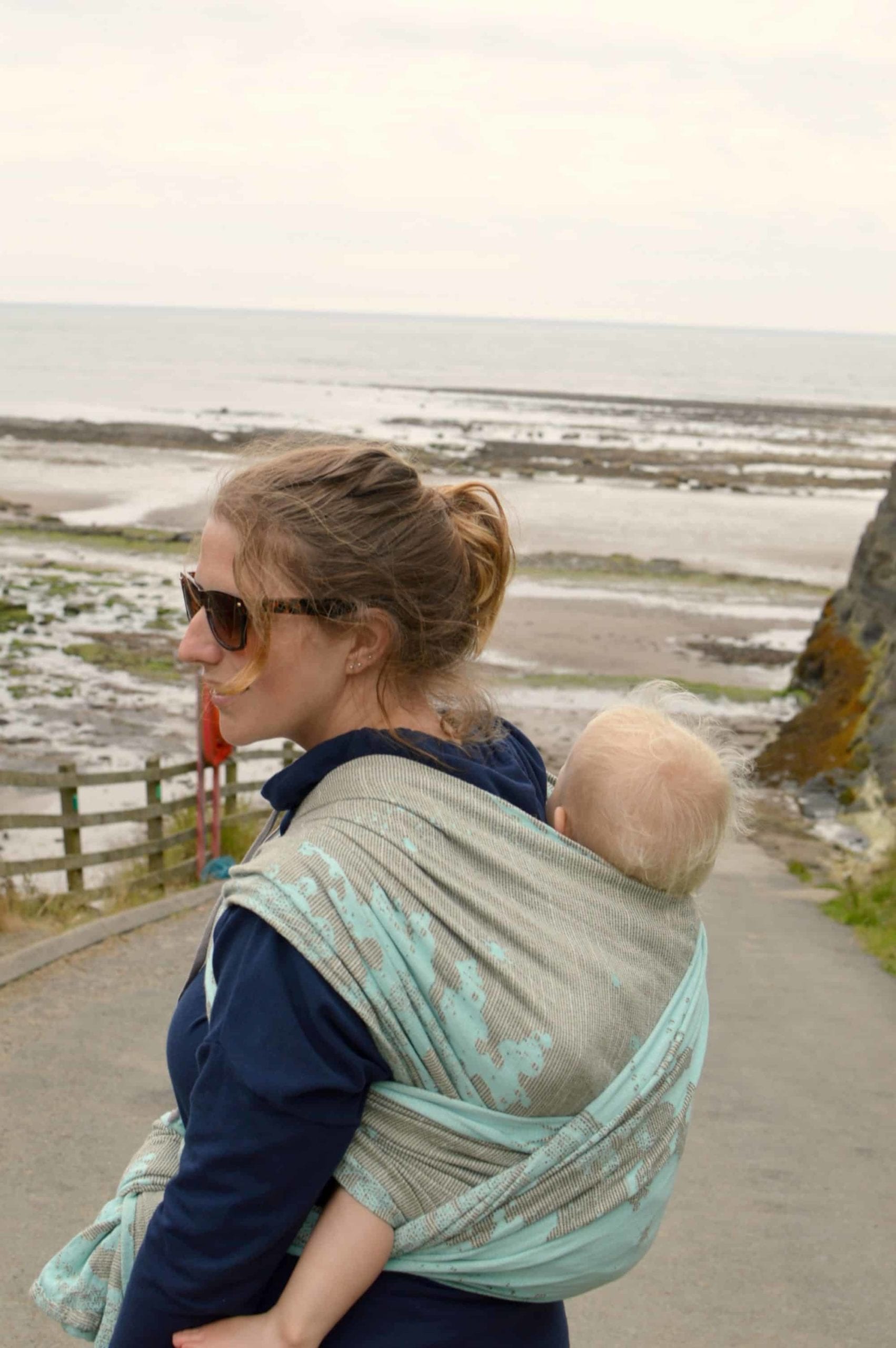 Barnacle Aqua Seafoam ⋆ Firespiral Slings