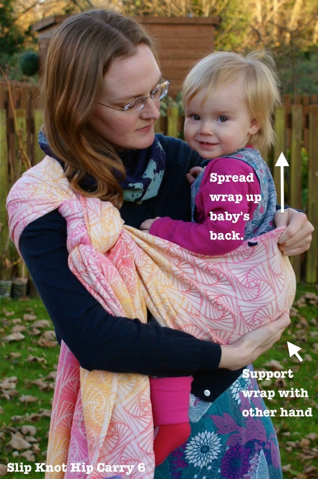 Traditional Sling Pass Carry: Wrapping Tutorial ⋆ Firespiral Slings