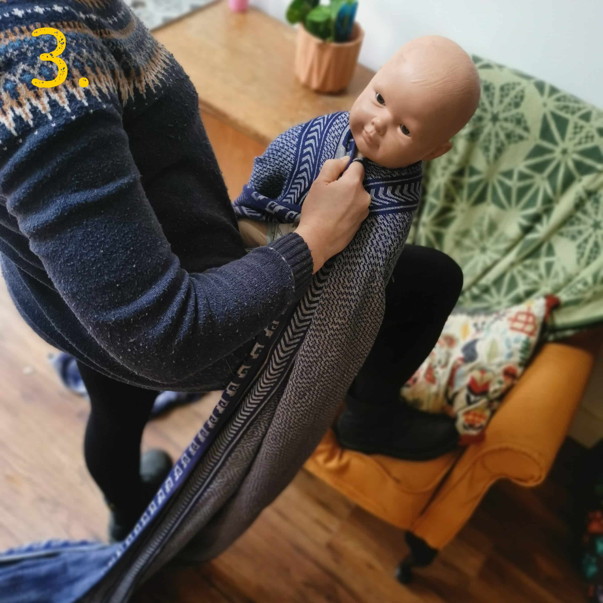 How to get your baby onto your back ⋆ Firespiral Slings