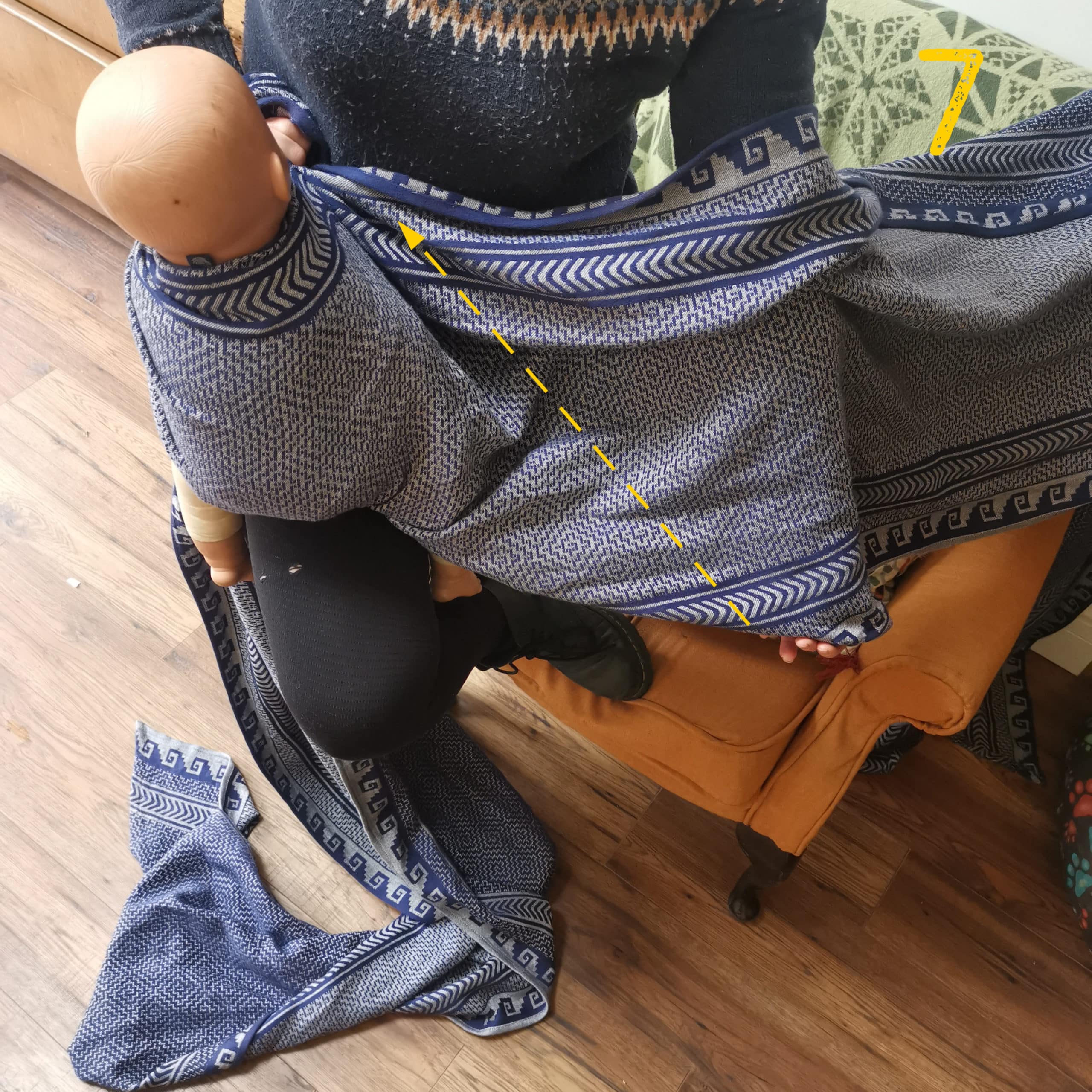 How to get your baby onto your back ⋆ Firespiral Slings