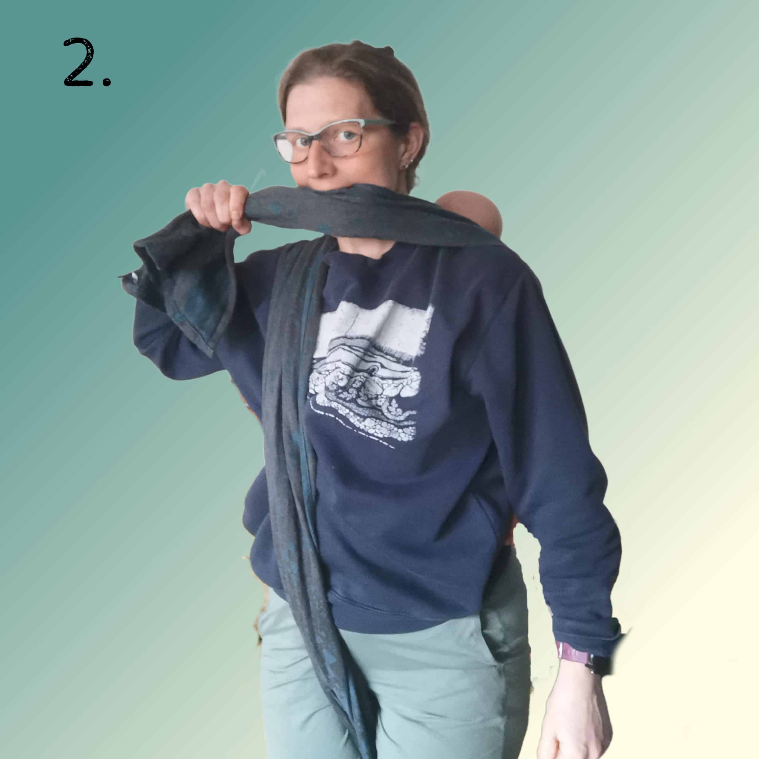 Rear Reinforced Rucksack (RRR) or 'Pirate Carry' :Wrapping Tutorial ⋆ ...
