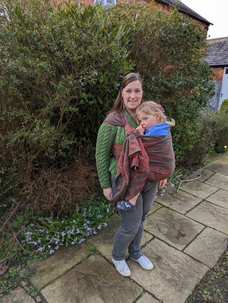 Front Reinforced Torso Carry: Wrapping Tutorial ⋆ Firespiral Slings