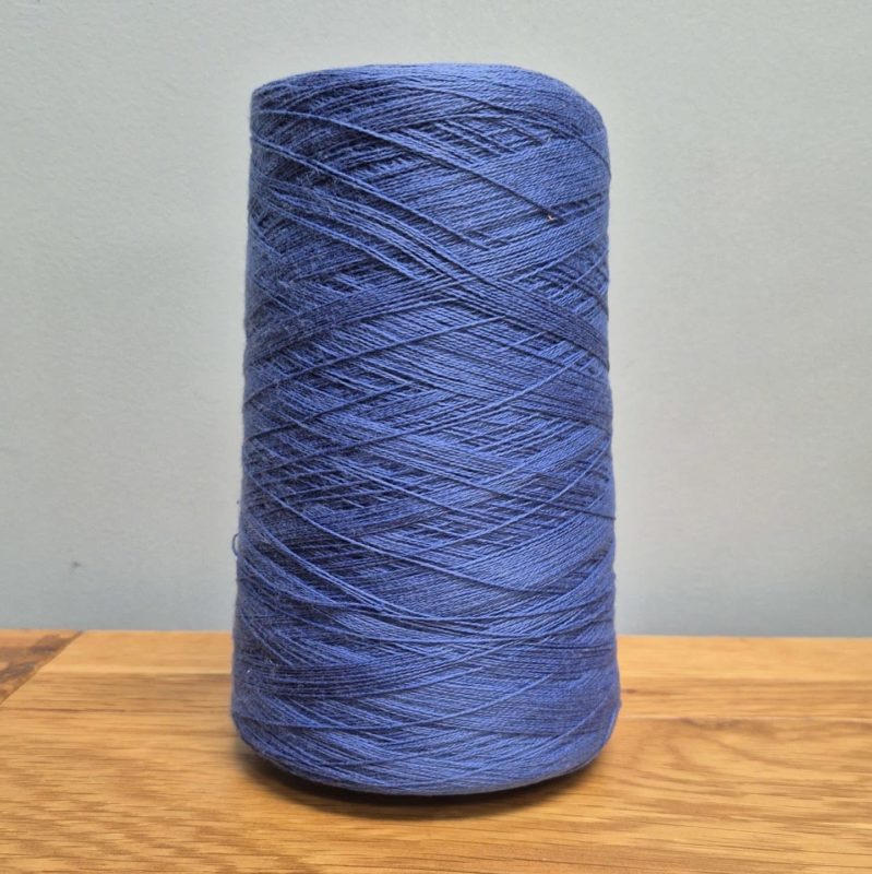 Ne 2/16 cotton yarn cones in Royal (Deep Ocean Weft) 2kg ⋆ Firespiral ...